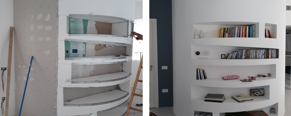 Cartongesso: Tipologie, Utilizzi, Arredamento